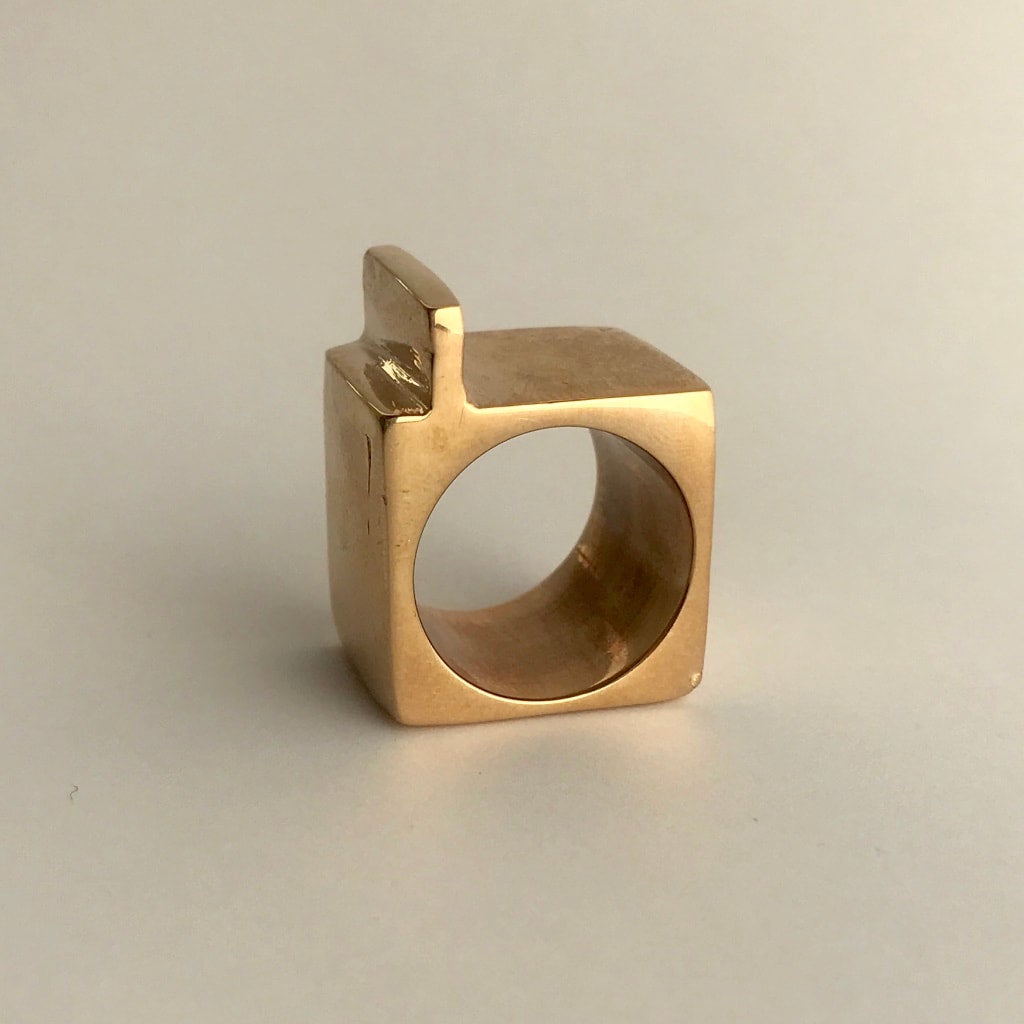 Object #9 – Square Statement Ring | ALESSANDRA POHLMANN